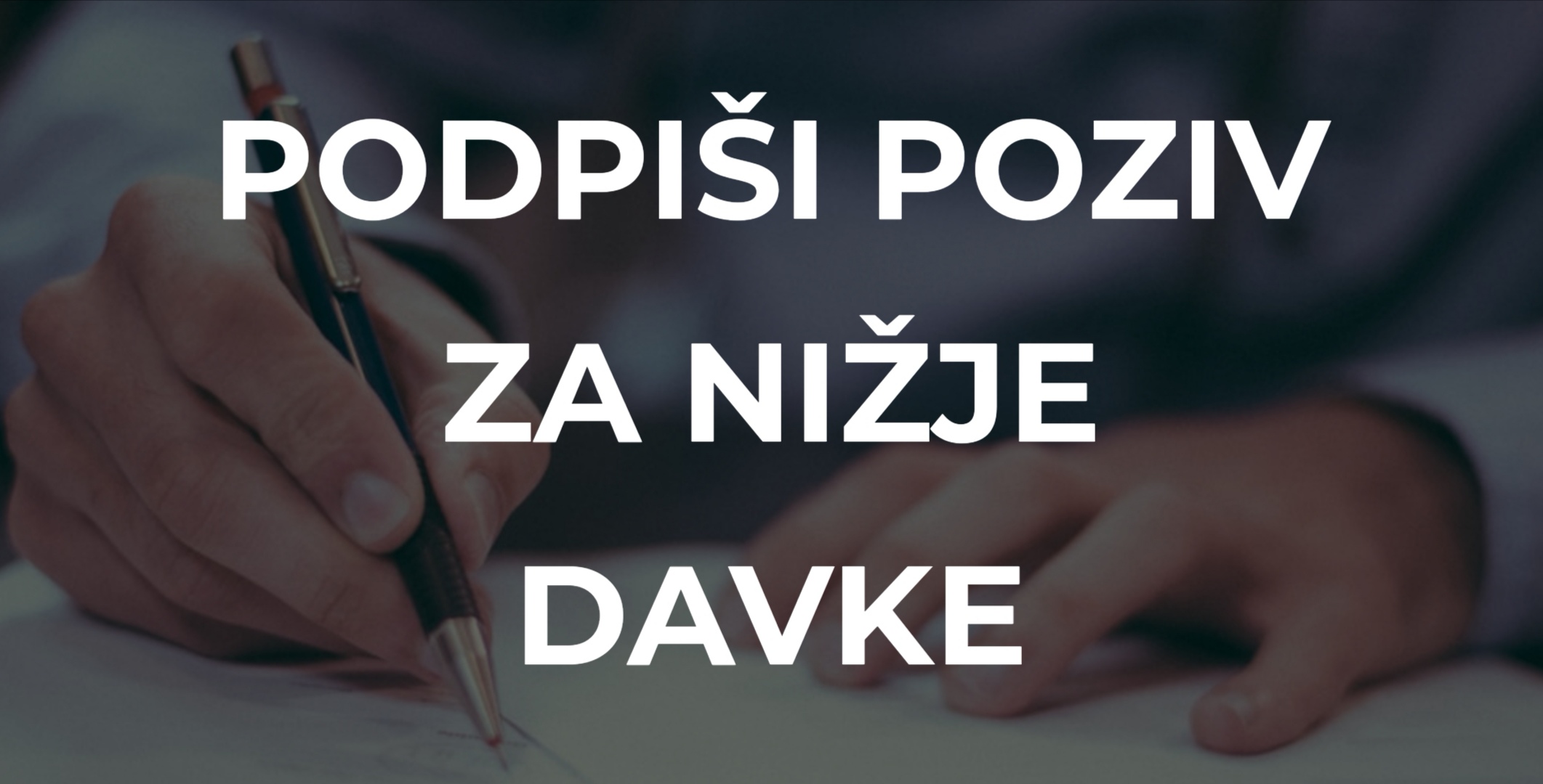 Peticija za nižje davke - AmCham